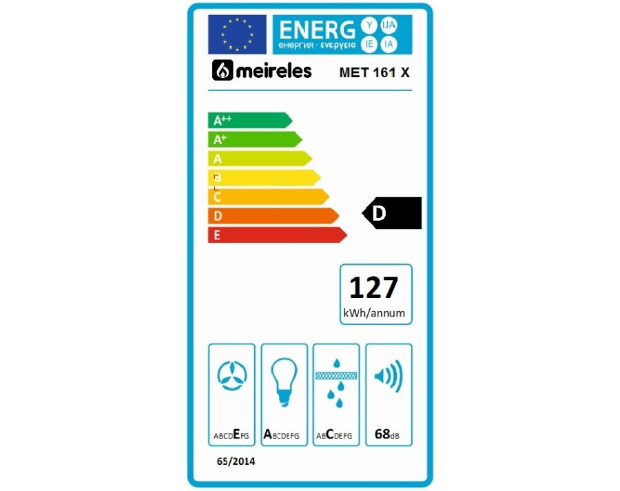 EXAUSTOR TELESCÓPICO 60 INOX MET161X MEIRELES – Santos e Fernandes